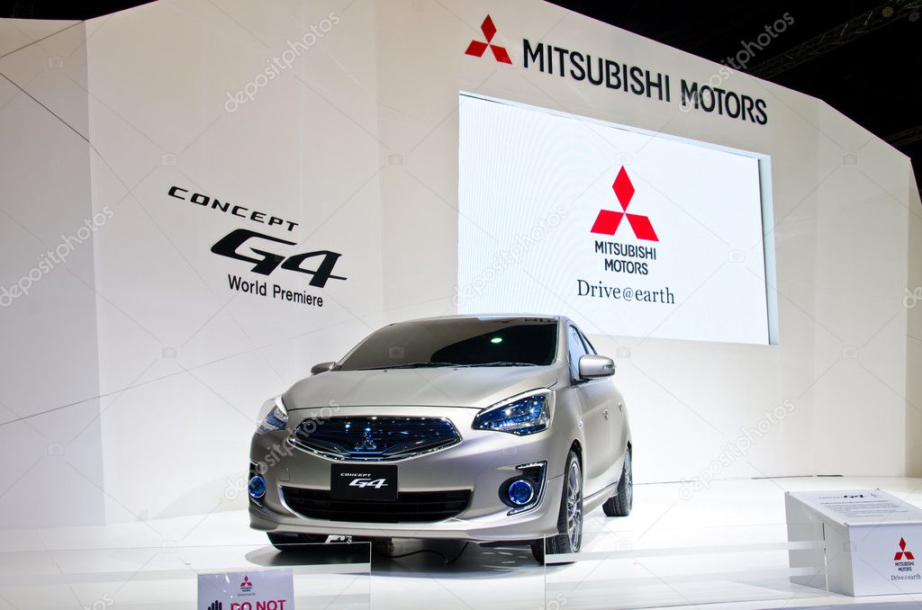 The Mitsubishi Concept G4 car — Stock Editorial Photo © chatchai #23255978