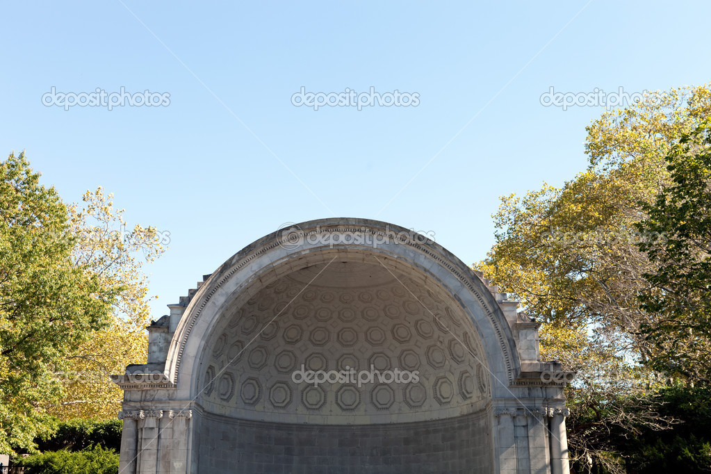 Naumburg Bandshell Theatre Stage — Stock Photo © ArenaCreative #29407067