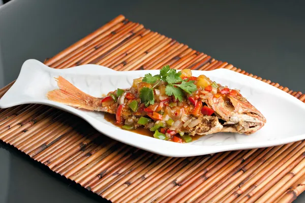 Thai Tamarind Red Snapper - Stock Image - Everypixel