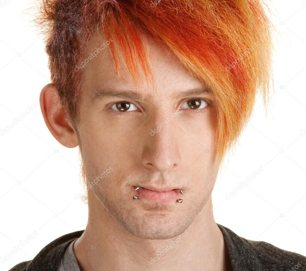Orange Hair Men