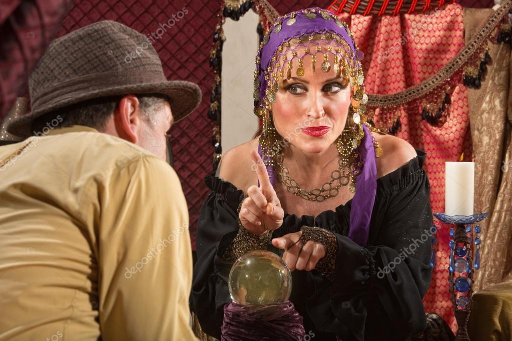 Gypsy Woman Crystal Ball