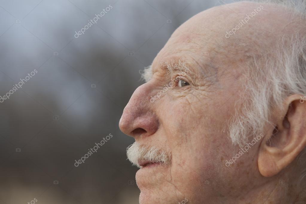 Senior Man in Profile Stock Photo by ©creatista 39763549
