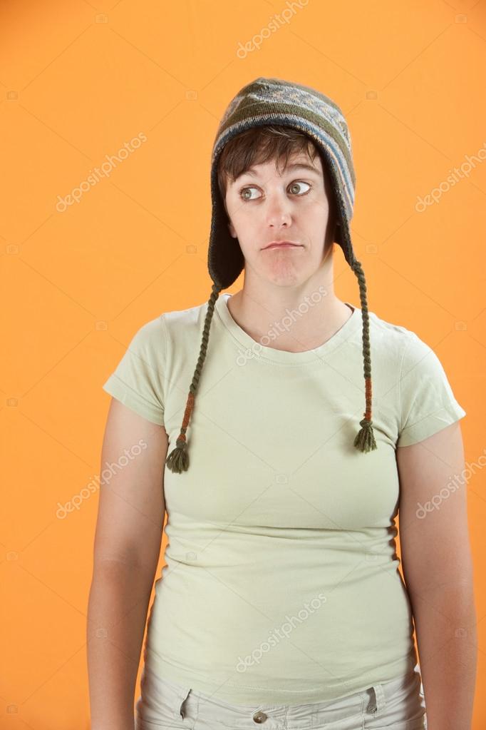 Woman Staring — Stock Photo © creatista #40384587 Woman Staring — Stock Photo © creatista #40384587
