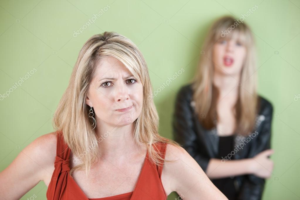 Disappointed Mom Stock Photo by ©creatista 40889845