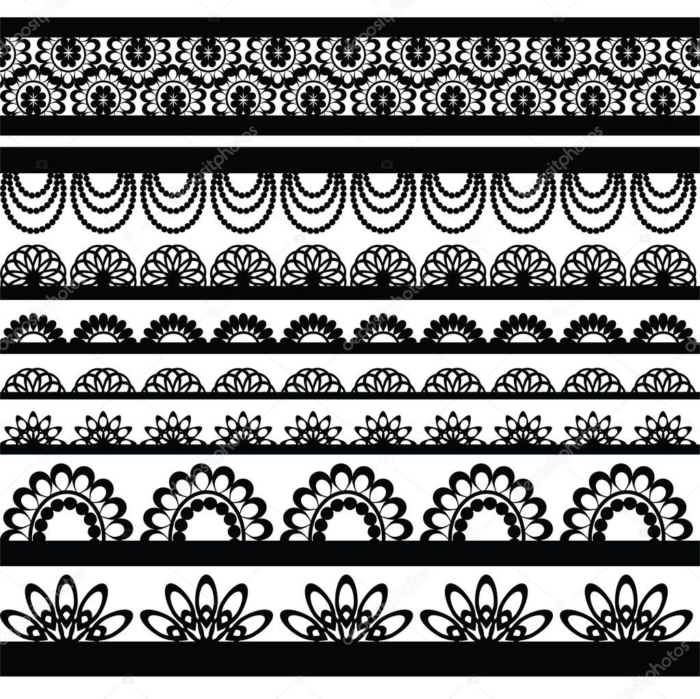 Simple Lace Vector