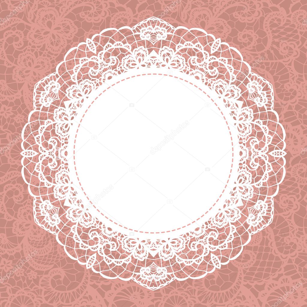 Elegant doily Stock Vector Image by ©comotom0 #34800493