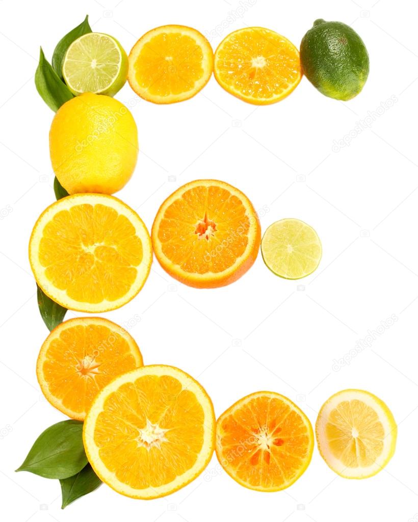 Vitamin D posted products which contain it isolated on white Stock ...