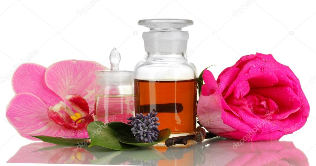 Create perfume isolated on white — Stock Photo © belchonock #21180065