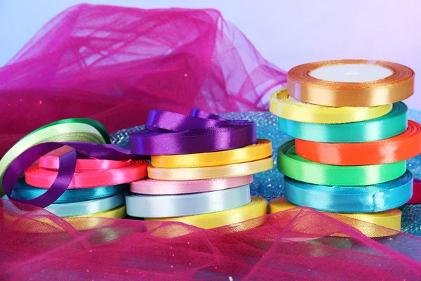 Bright ribbons on bright background Stock Photo by ©belchonock 22931702