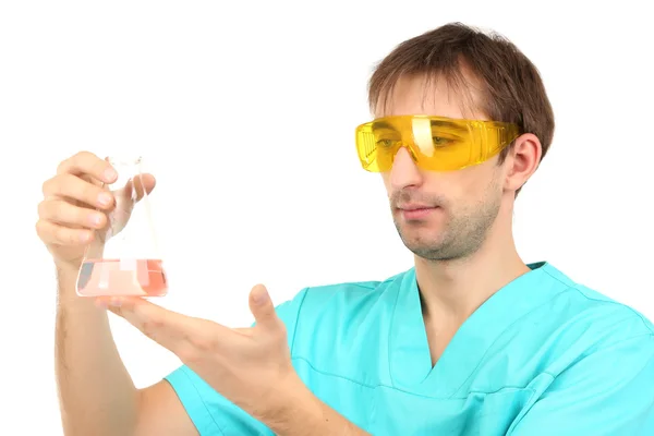 Assayer isolated on white Stock Photo by ©belchonock 24214343