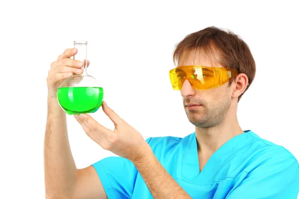 Assayer isolated on white Stock Photo by ©belchonock 24214343