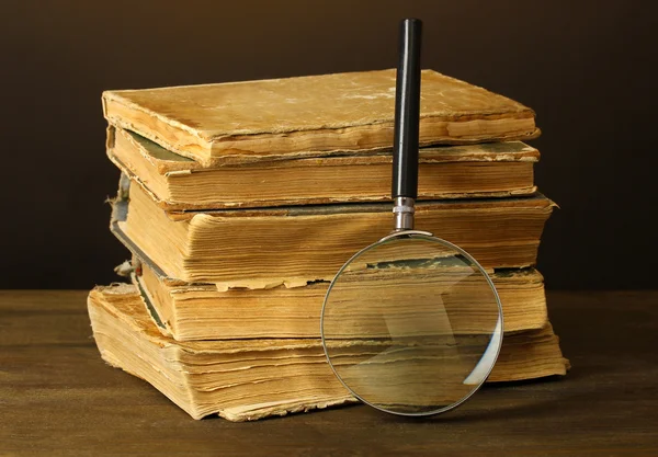 Lupa con libros fotos de stock, imágenes de Lupa con libros sin ...