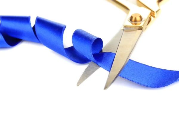 Blue Ribbon Cutting — Stock Photo © lightsource #21066325