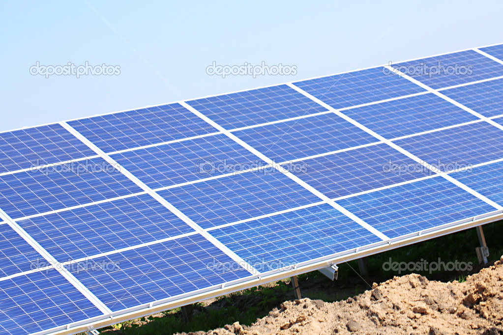 Solar panels, outside Stock Photo by ©belchonock 27967913