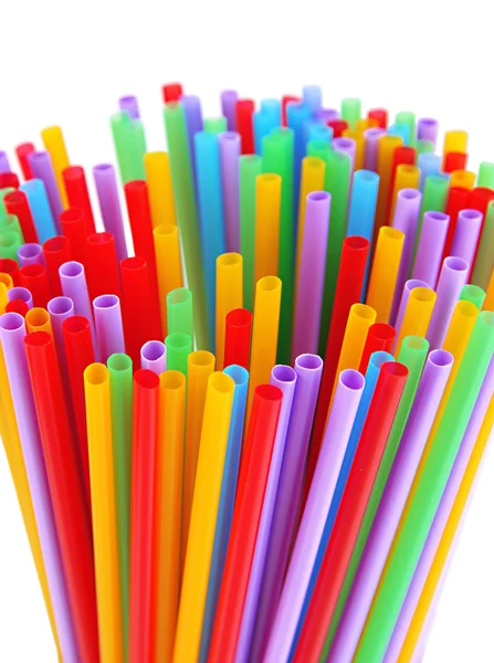 Many colorful straws — Stock Photo © belchonock #152223416