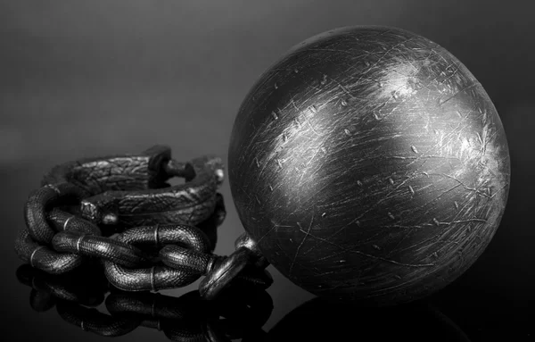 Vintage ball and chain | Ball And Chain In Prison — Stock Photo ...