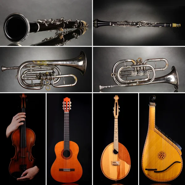 325 Musical instruments collage Stock Photos, Images | Download Musical ...