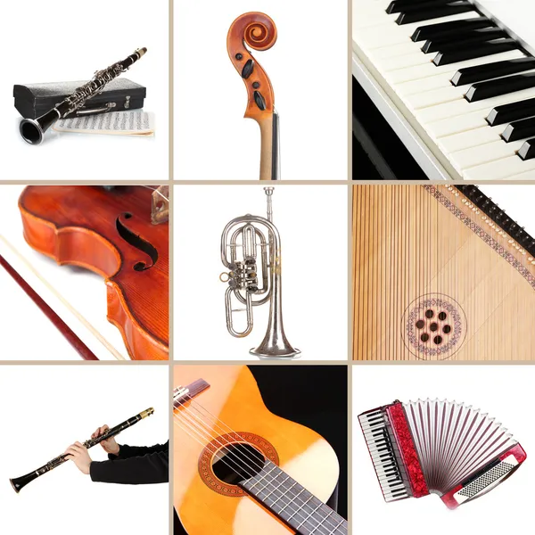 325 Musical instruments collage Stock Photos, Images | Download Musical ...
