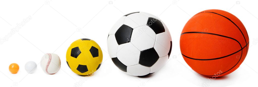 Different balls background Stock Photos, Royalty Free Different balls ...