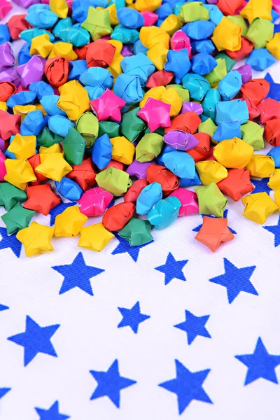 Paper stars with dreams on table close-up - Stock Image - Everypixel