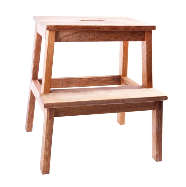 Small wooden ladder, isolated on white Stock Photo by ©belchonock 39505895