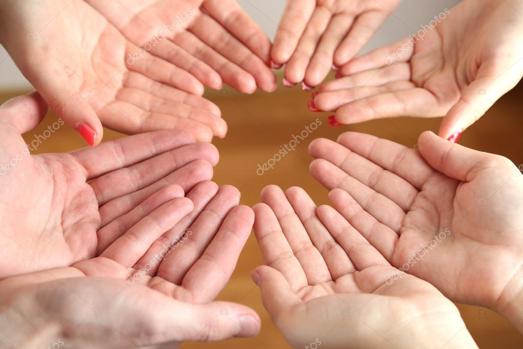 Muslim praying hands on light background Stock Photo by ©belchonock ...