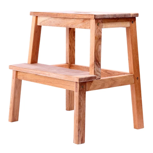 Small wooden ladder, isolated on white Stock Photo by ©belchonock 39505895