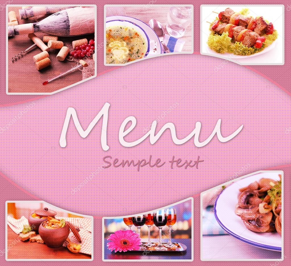 Restaurant menu — Stock Photo © belchonock #39160305