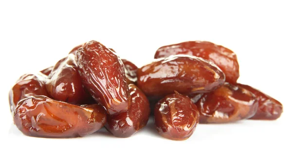 Dried dates isolated on white — Stock Photo © belchonock #38186127