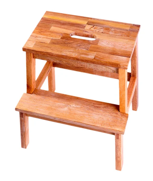 Small wooden ladder, isolated on white Stock Photo by ©belchonock 39505895