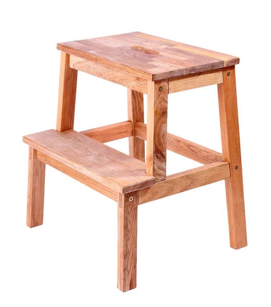 Small wooden ladder, isolated on white Stock Photo by ©belchonock 39505895