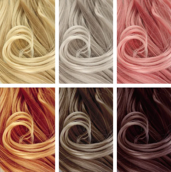Hair color samples | Hair Color Samples — Stock Photo © belchonock ...