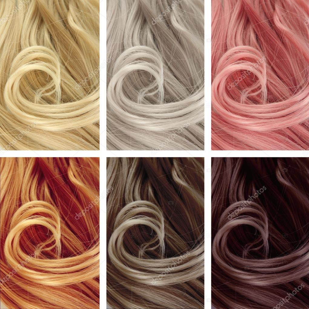 Hair Color Samples Stock Photo by ©belchonock 40203261
