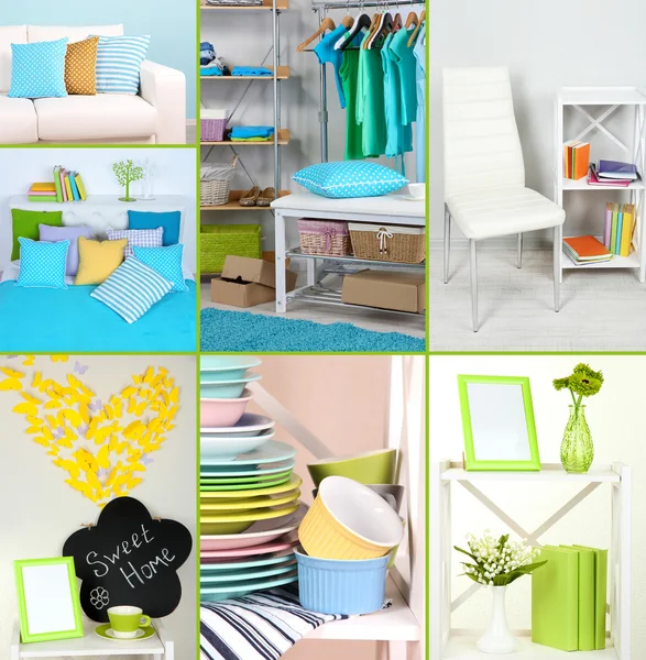 Apartment interior collage Stock Photos, Royalty Free Apartment ...