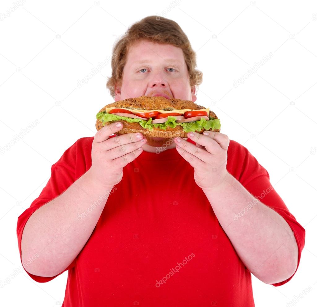 Fat man Stock Photo by ©belchonock 45086439