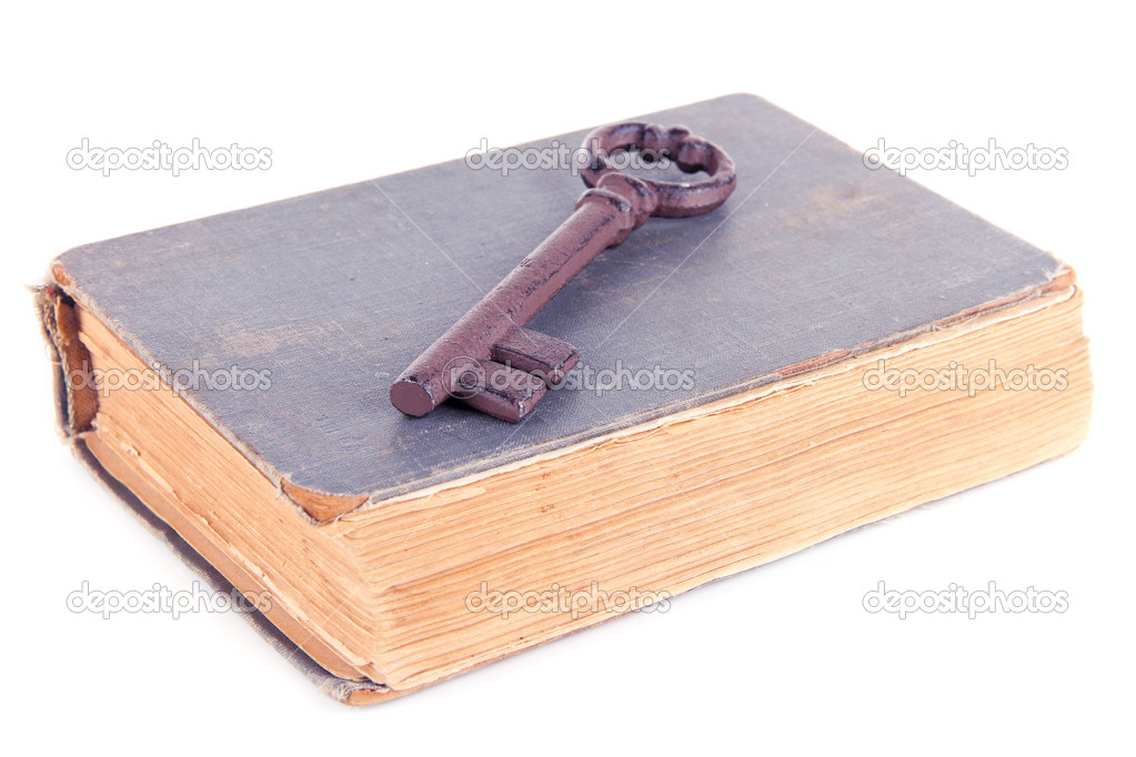 Old key and old books Stock Photo by ©belchonock 46460555