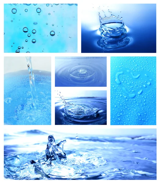 Water collage Stock Photo by ©canebisca 7239761