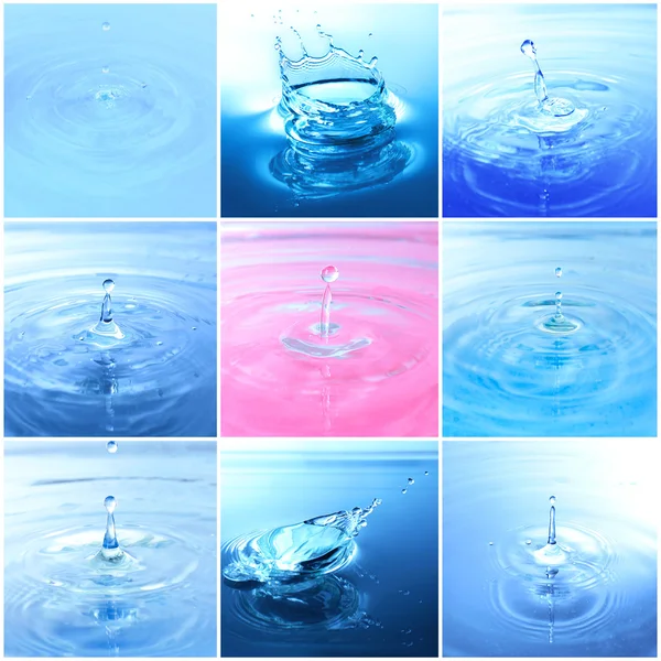Water collage Stock Photo by ©canebisca 7239761