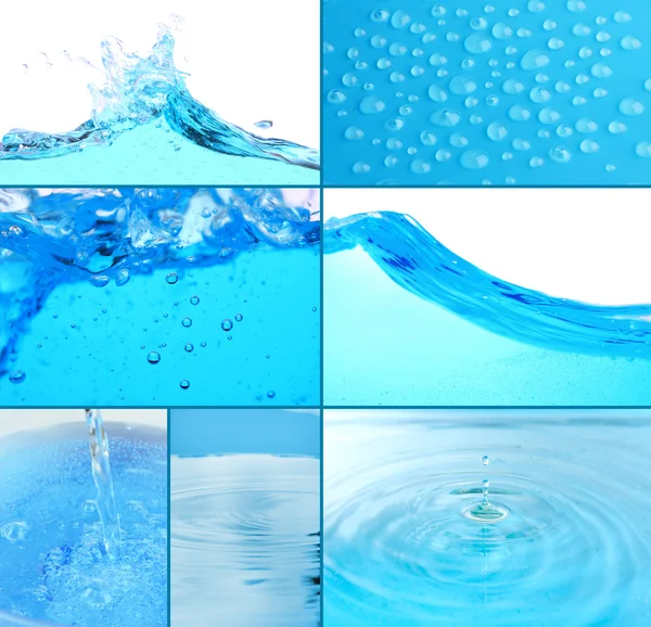 Water collage — Stock Photo © canebisca #7239761