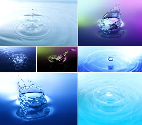 Water collage Stock Photo by ©canebisca 7239761