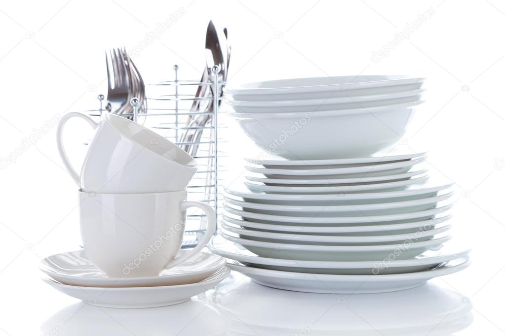 Clean dishes Stock Photo by ©belchonock 49138877