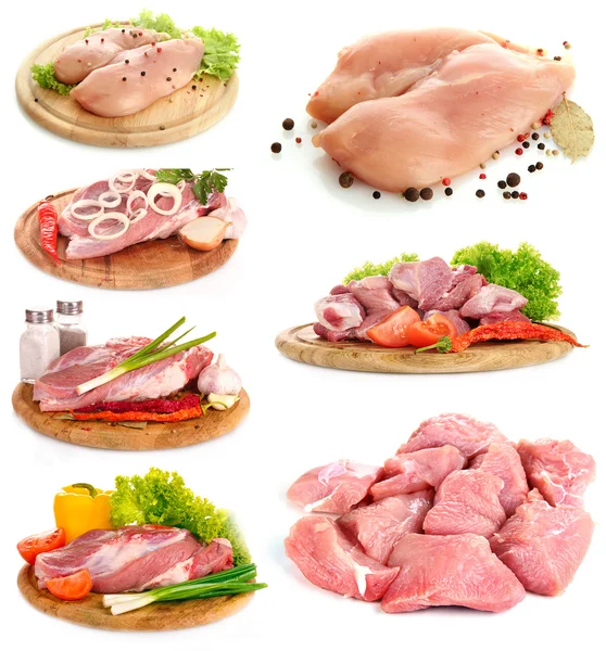 Raw meat collage Stock Photos, Royalty Free Raw meat collage Images ...