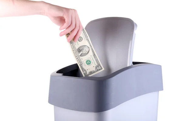People Throwing Money Away
