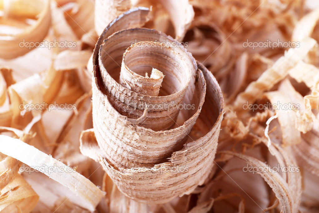 Wood shavings background Stock Photo by ©belchonock 51230865