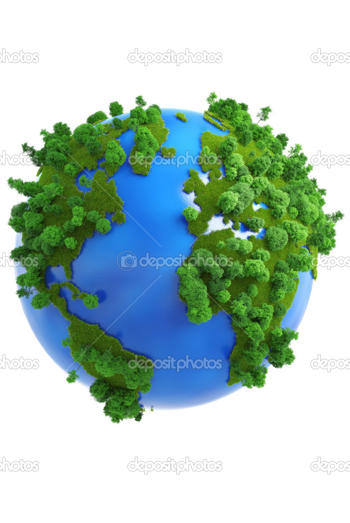 Mundo Verde: fotografía de stock © Photomyheart #28452681 | Depositphotos