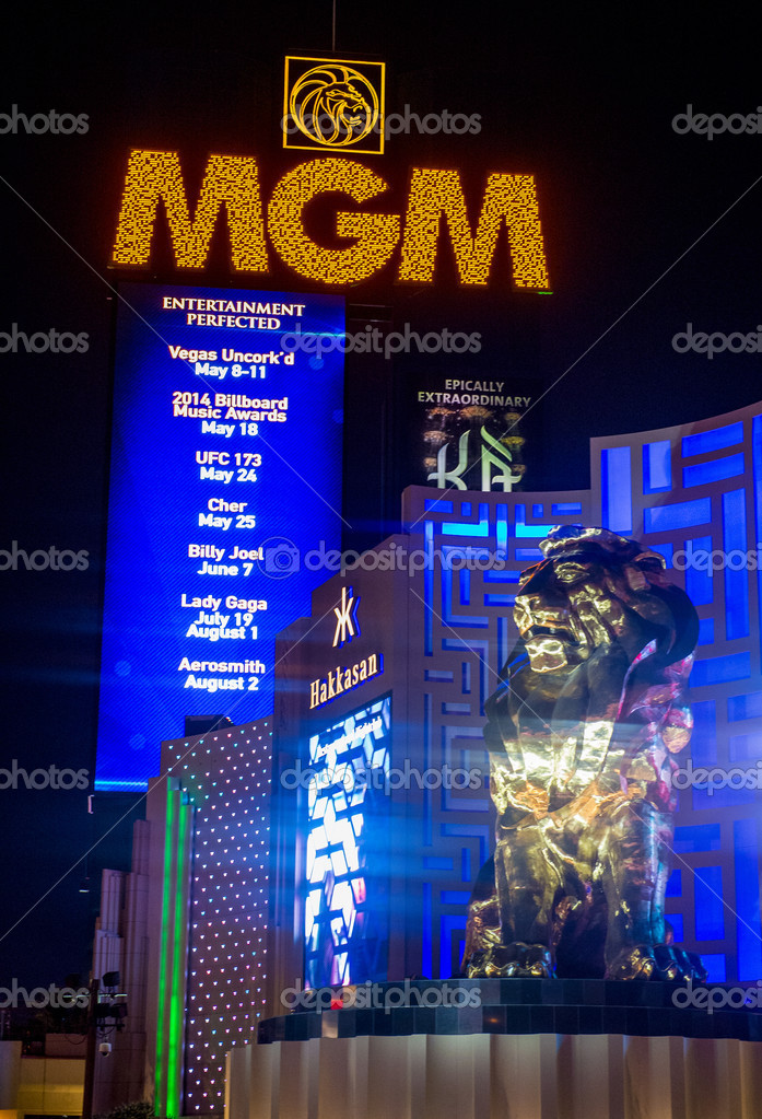 Las Vegas , MGM — Stock Editorial Photo © kobbydagan #47589345