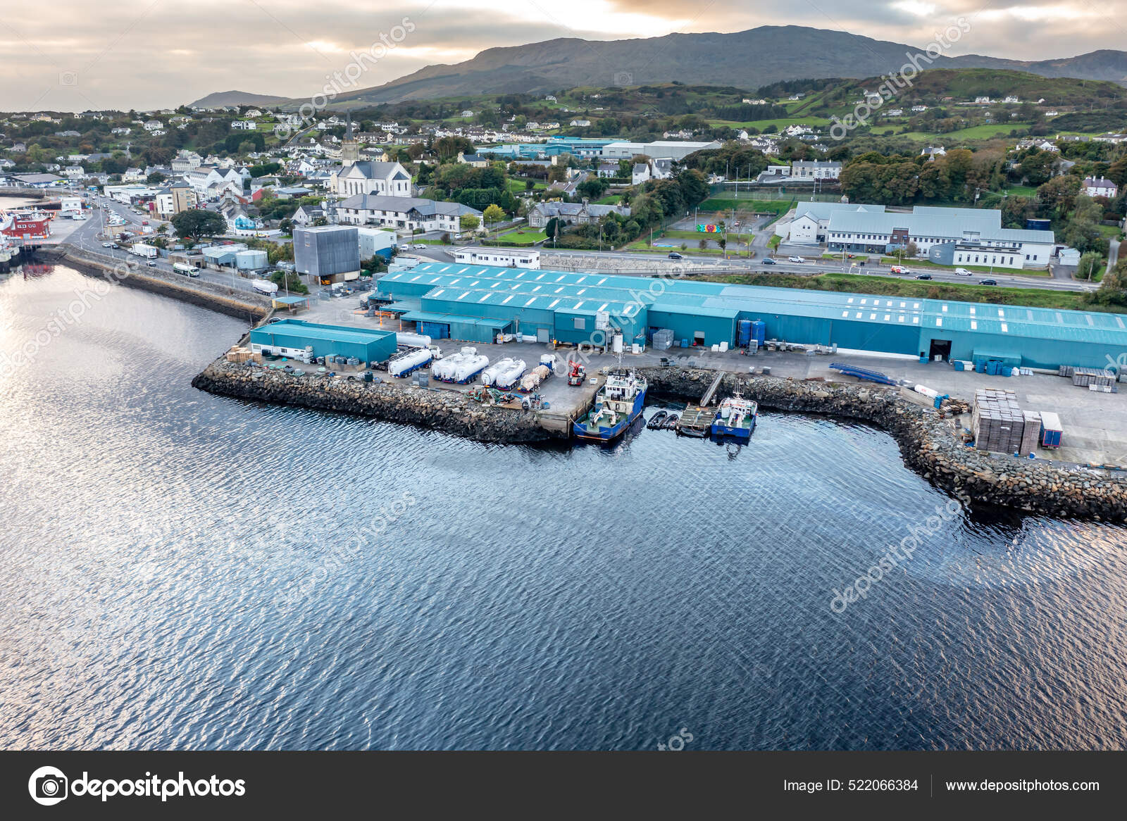 Killybegs, Ireland - October 13 2021 - Killybegs is the most important ...
