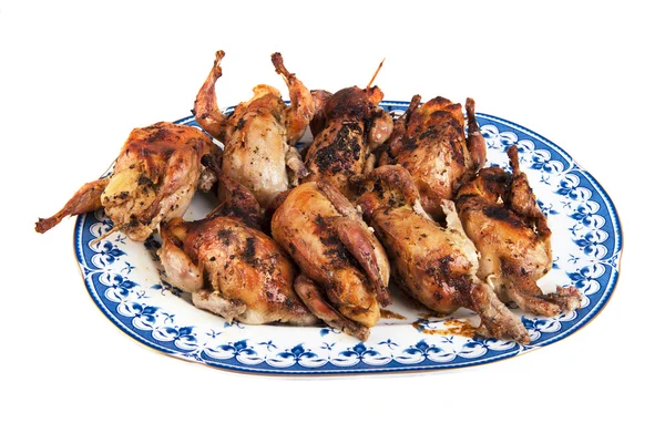 Roasted quails Stock Photo by ©fyletto 26391987