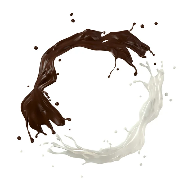 Chocolate splash — Stock Photo © sserg_dibrova #14973429