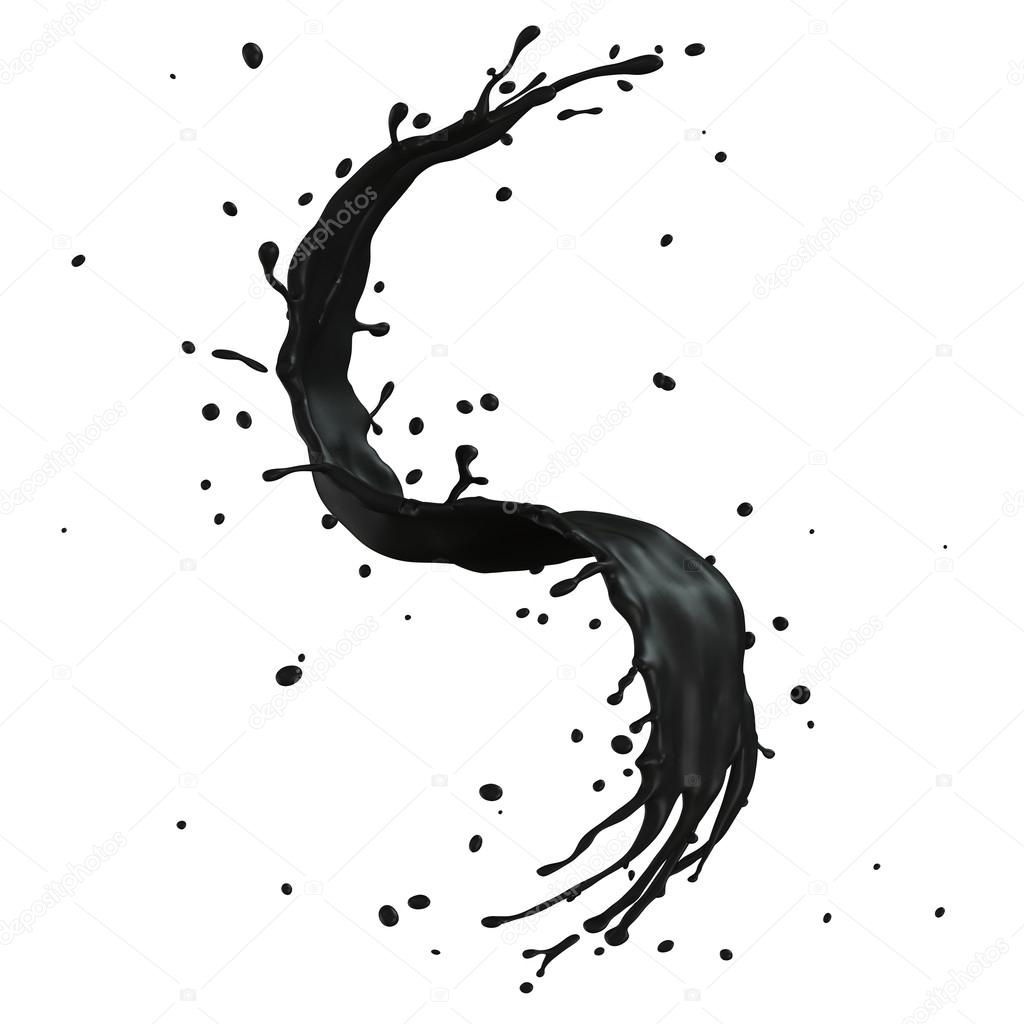 Black splash Stock Photo by ©sserg_dibrova 31044707